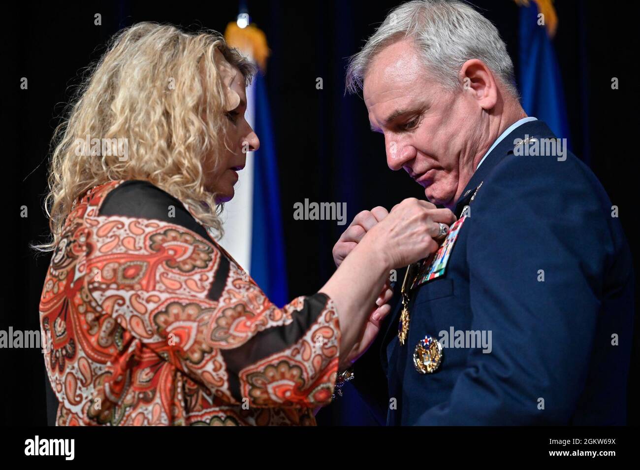 The wife of Lt. Gen. Timothy Fay, Headquarters Air Force director of ...