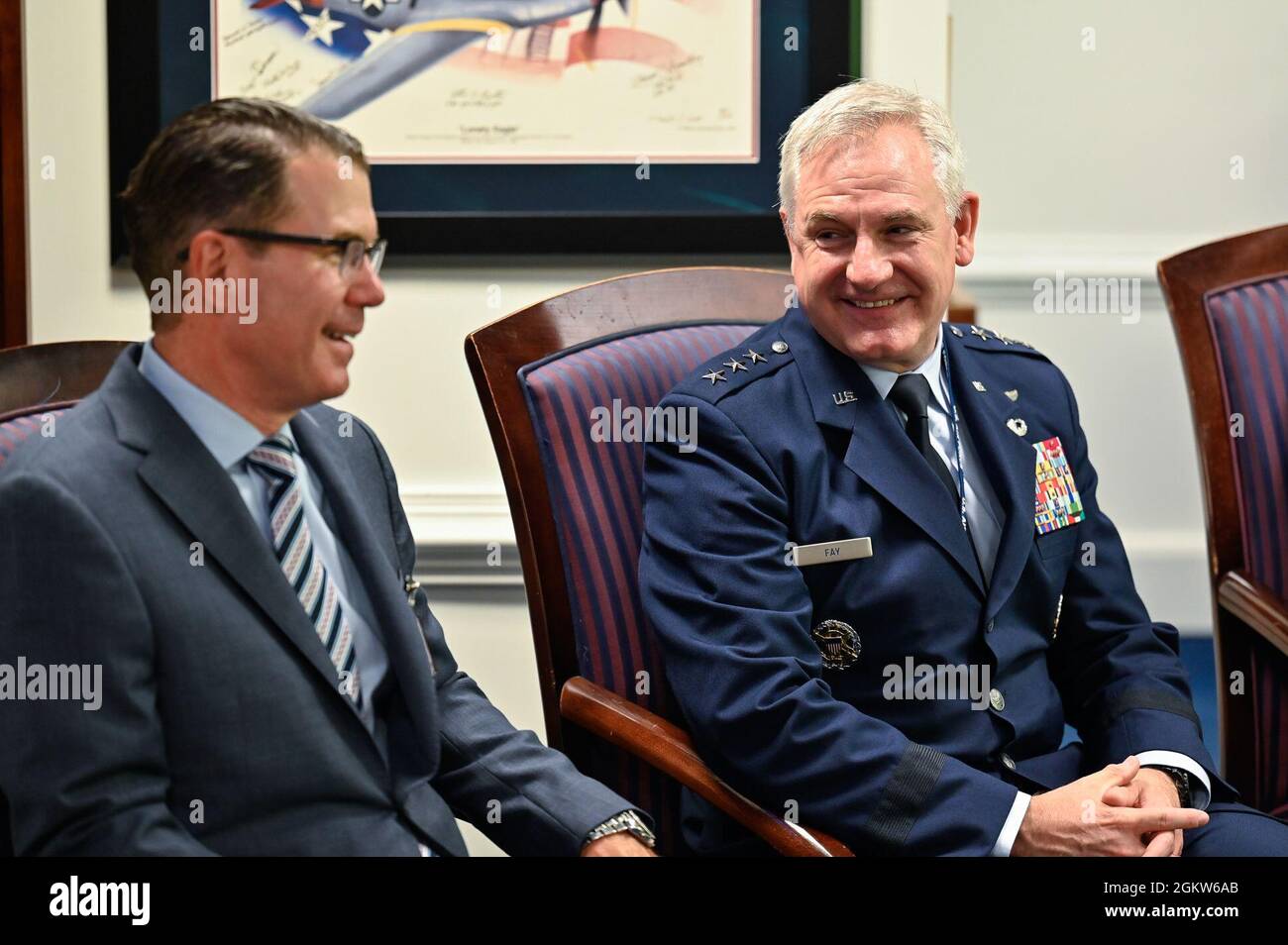 Lt. Gen. Timothy Fay, Headquarters Air Force director of staff, attends ...