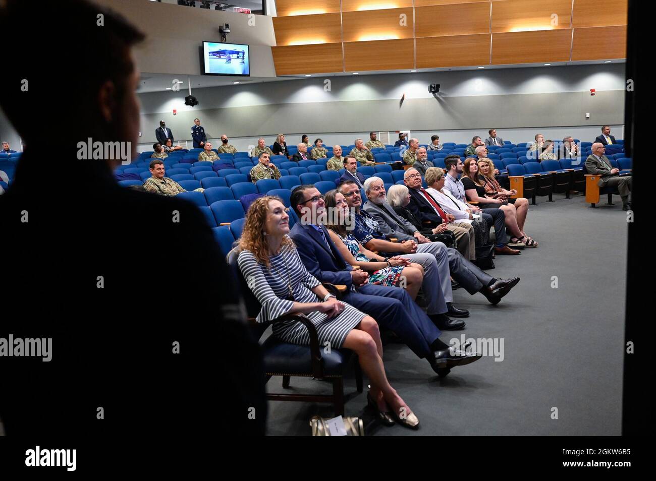 Family and colleagues of Lt. Gen. Timothy Fay, Headquarters Air Force ...