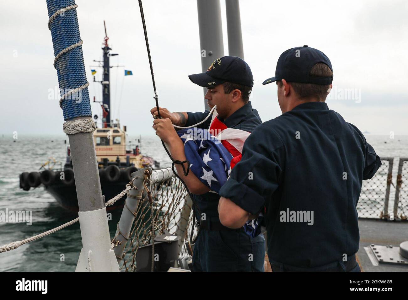 ODESA, Ukraine (July 6, 2021) Fire Controlman (Aegis) 3rd Class Justin ...