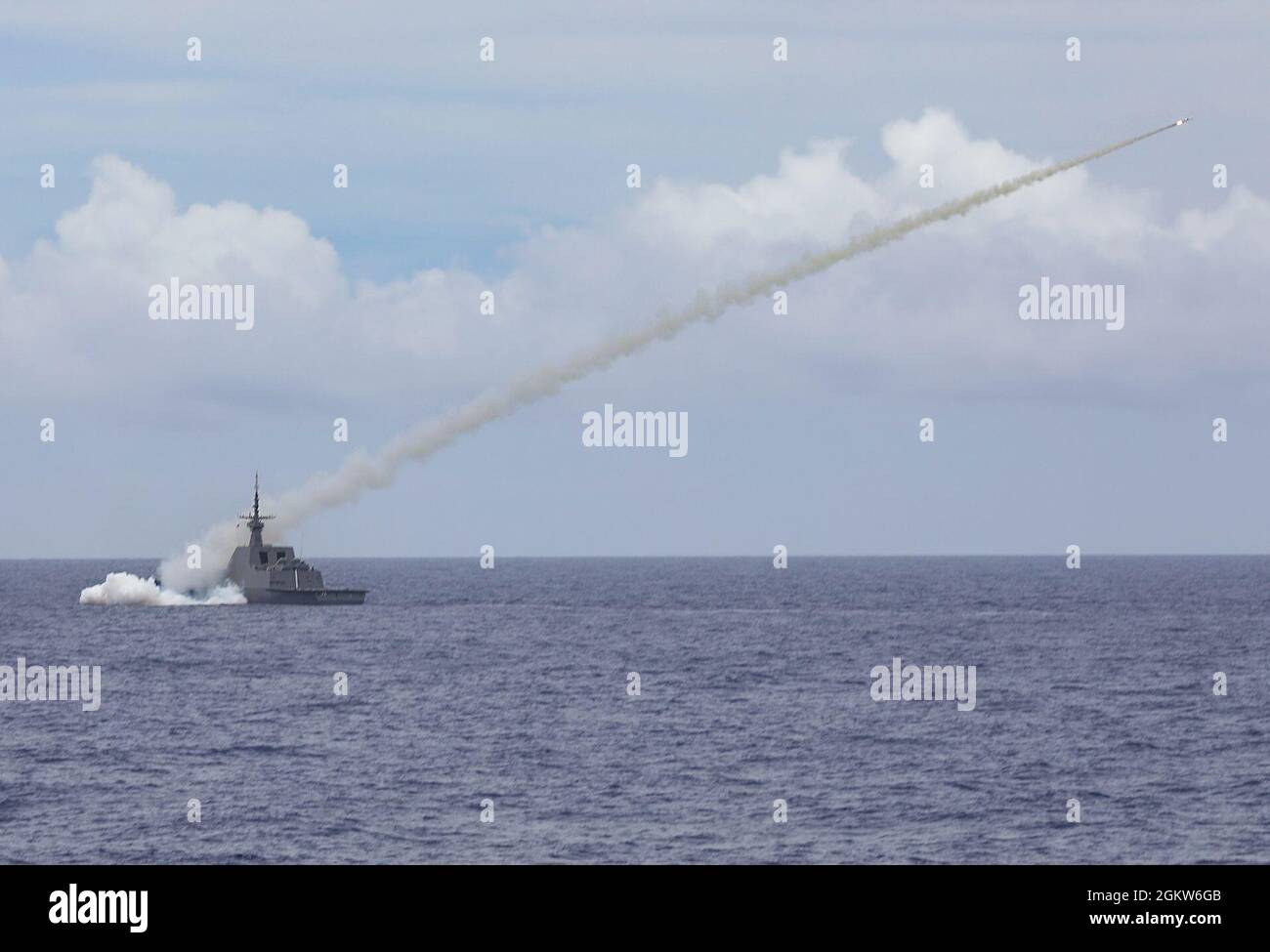 The Republic of Singapore Formidable-class frigate RSS Stalwart (FFC 72 ...