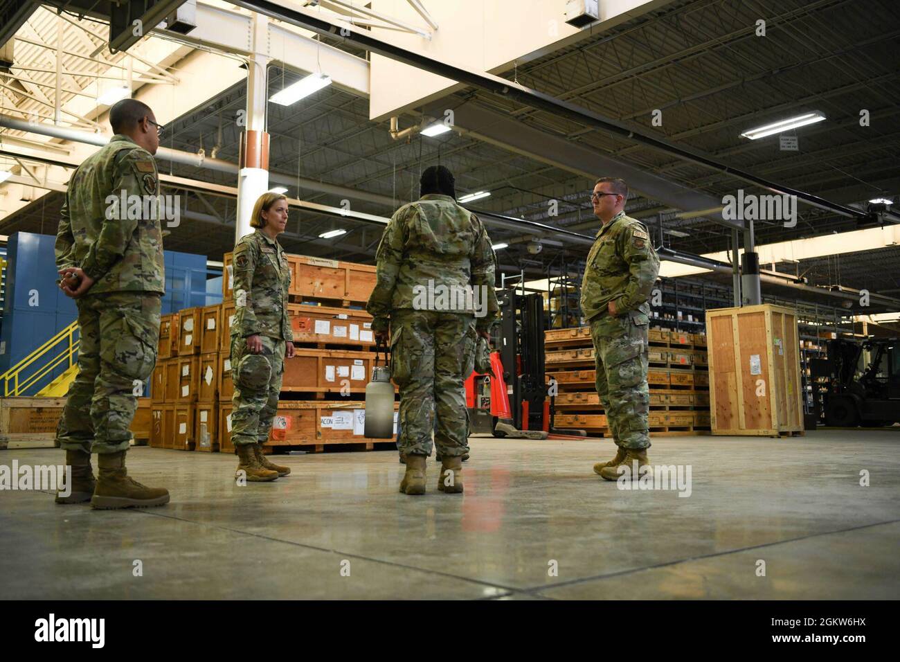 Tech. Sgt. Conner Sona, NCOIC of Individual Protective Equipment, 90th ...