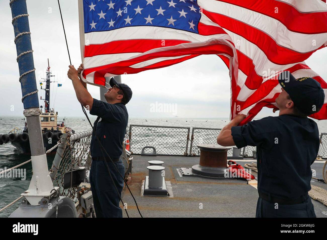 ODESA, Ukraine (July 6, 2021) Fire Controlman (Aegis) 3rd Class Justin ...