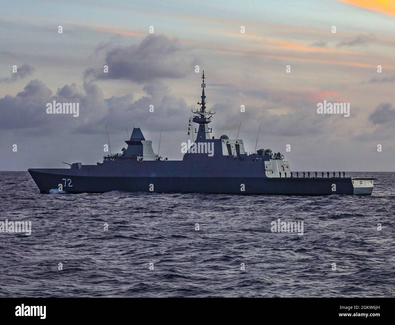 Republic of Singapore Formidable-class frigate RSS Stalwart (FFC 72 ...