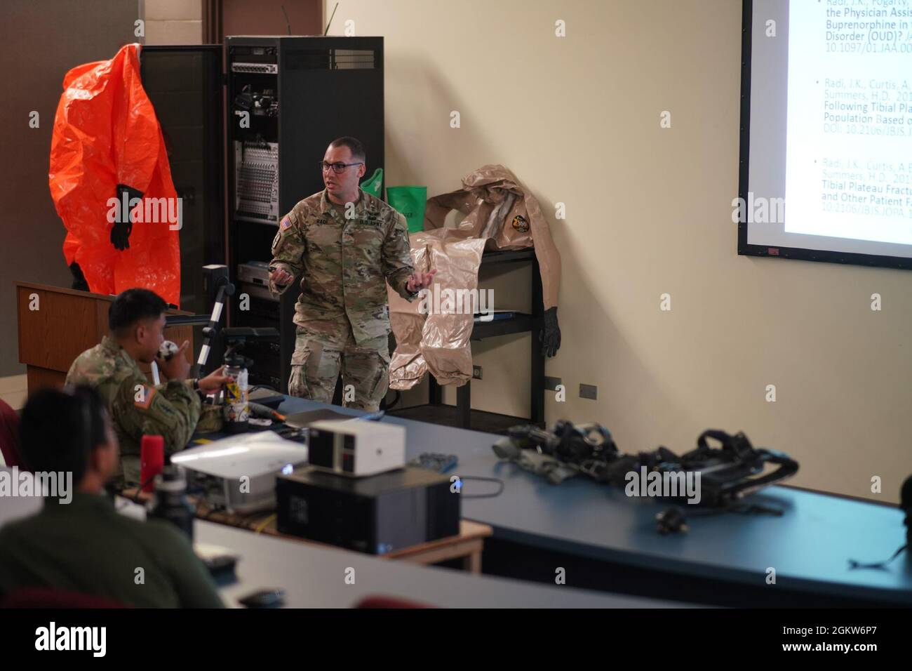 Maj. Joshua Radi, Hawaii National Guard, 93rd Weapons of Mass ...