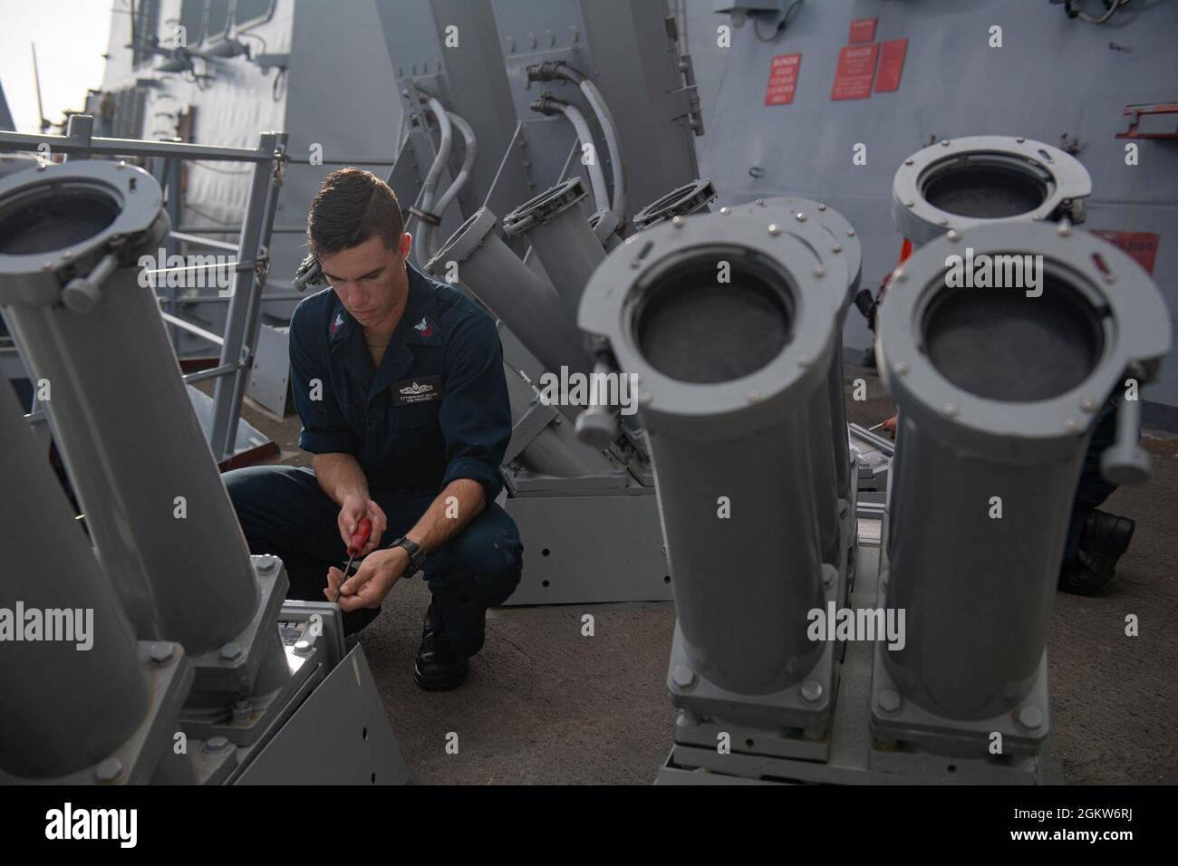 PACIFIC OCEAN (July 6, 2021) Cryptologic Technician Cryptologic ...