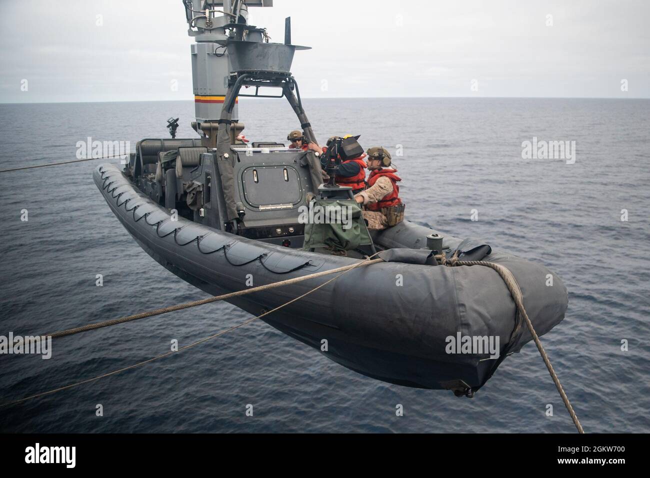 PACIFIC OCEAN (July 6, 2021) U.S. Marines with the All Domain ...