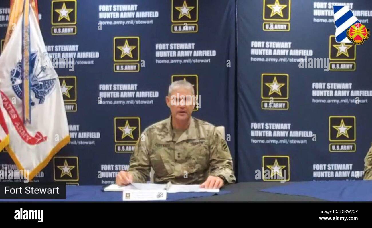 Fort Stewart-Hunter Army Airfield senior commander, Maj. Gen. Charles ...
