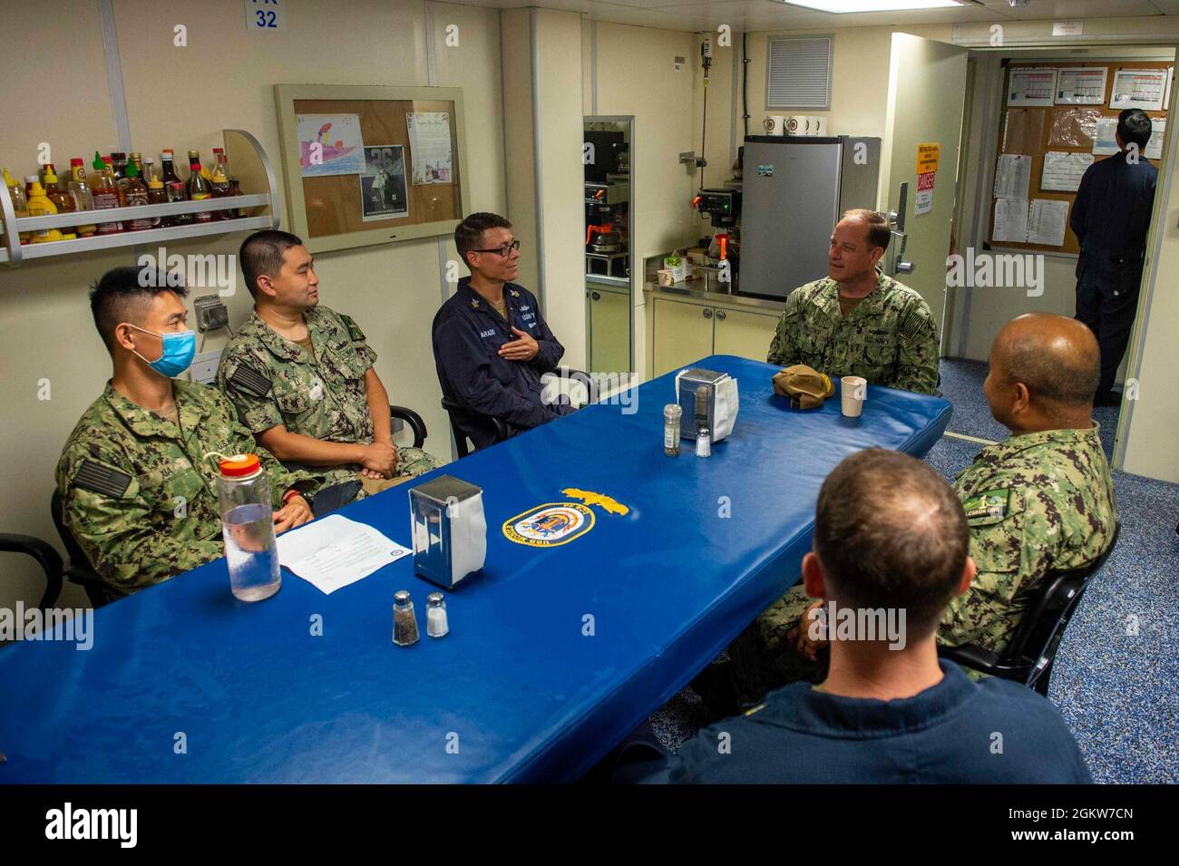 210707-N-ZS023-1096 NAVAL BASE SAN DIEGO (July 7, 2021) Rear Adm ...