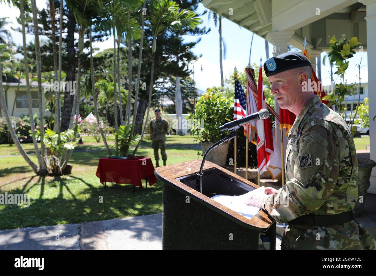 Col. Kirk Gibbs, commander of the U.S. Army Corps of Engineers Pacific ...