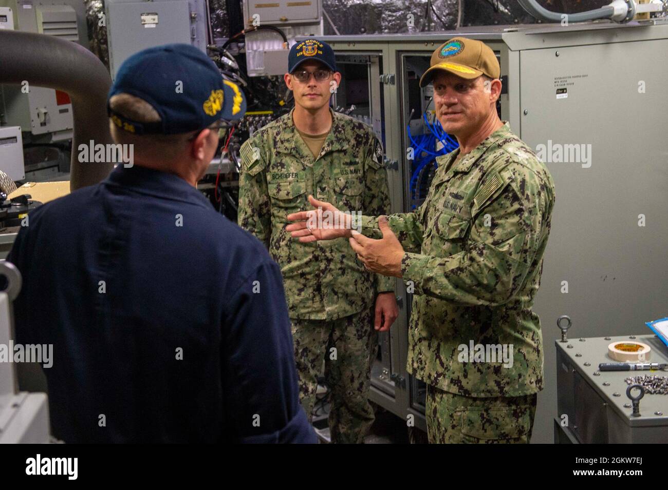 210707-N-ZS023-1081 NAVAL BASE SAN DIEGO (July 7, 2021) Rear Adm ...