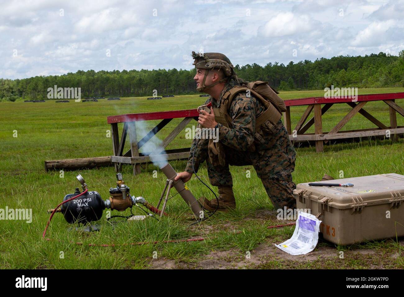 U.S. Marine Corps Lance Cpl. David Parrott, a native of Richmond, Va ...