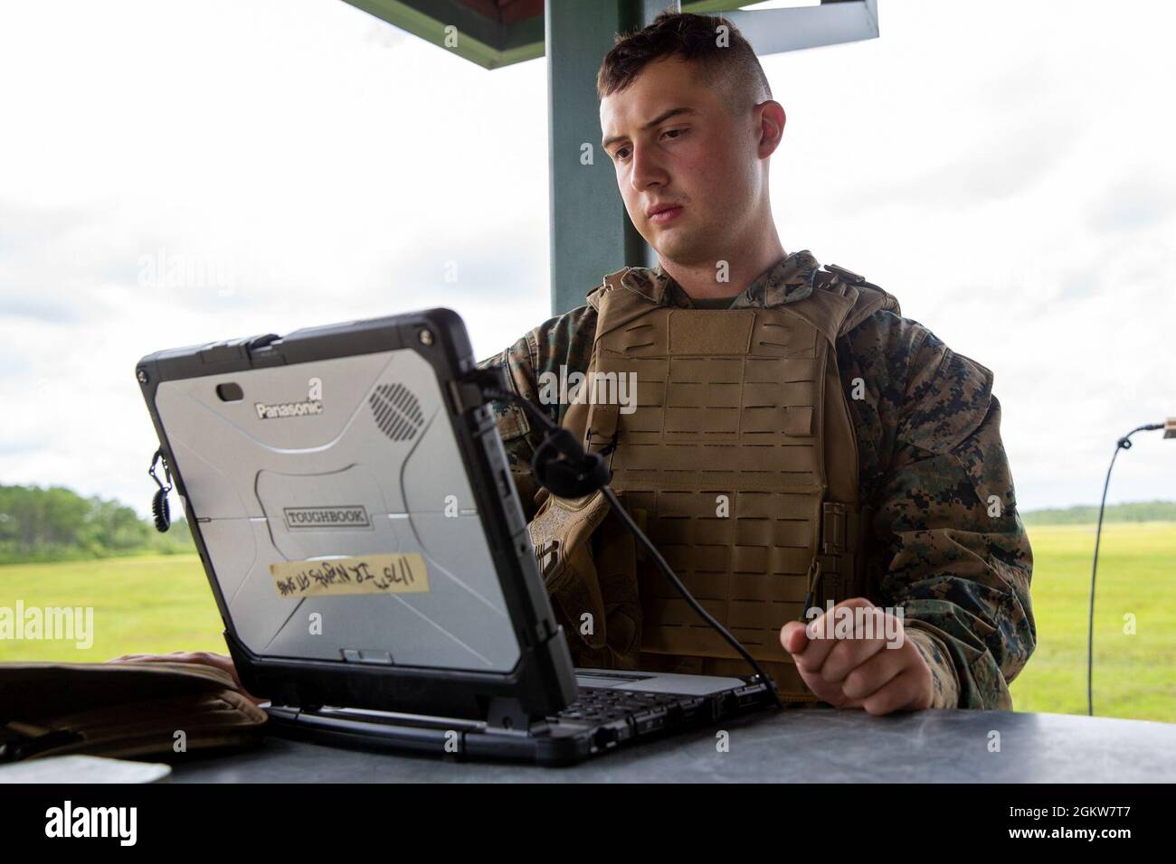 U.S. Marine Corps Lance Cpl. David Parrott, a native of Richmond, Va ...