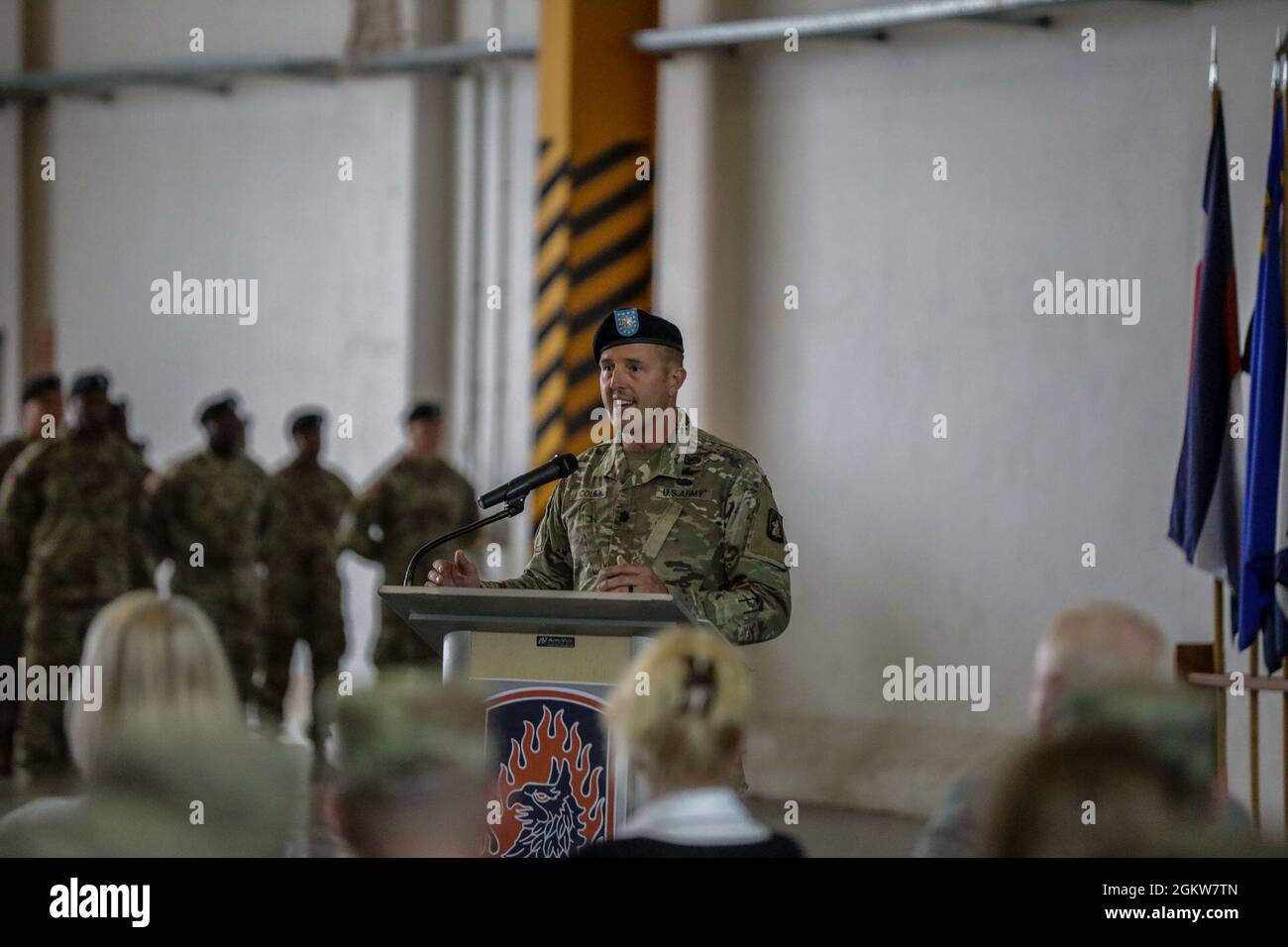 The 1-3rd Attack Battalion say farewell to Lt. Col. Matthew J. Cole and ...