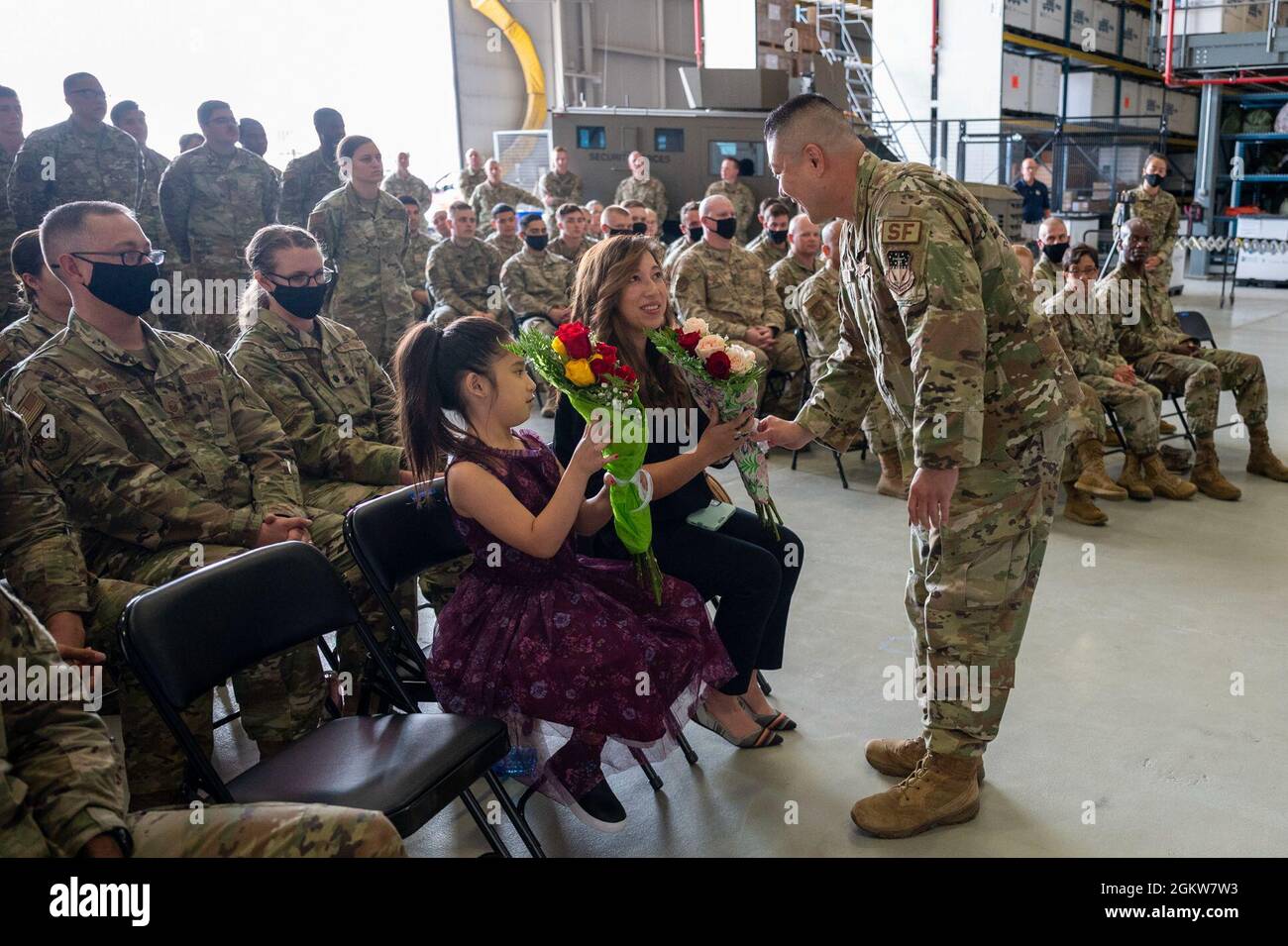 Lt. Col. Min Lee, 341st Missile Security Operations Squadron incoming ...