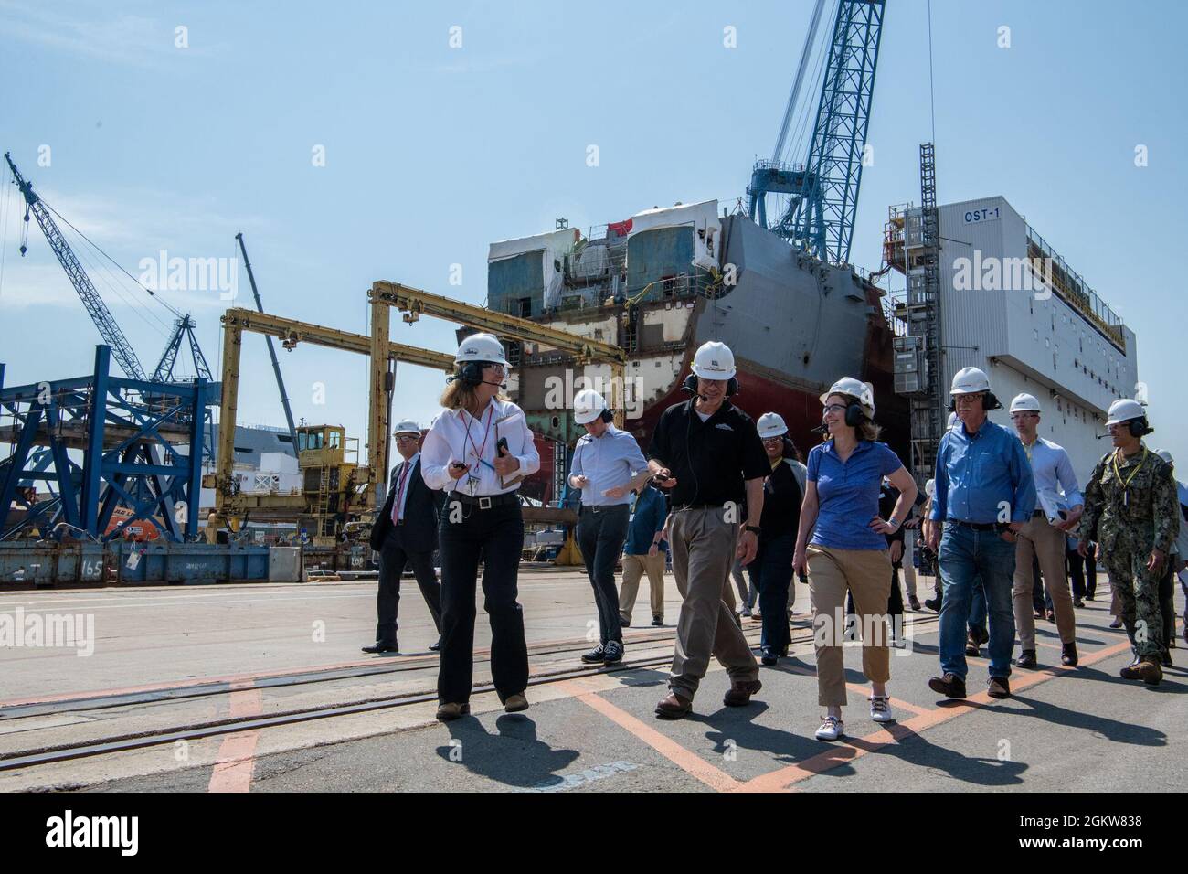 Deputy Secretary of Defense Dr. Kathleen H. Hicks, Sen. Angus King and ...