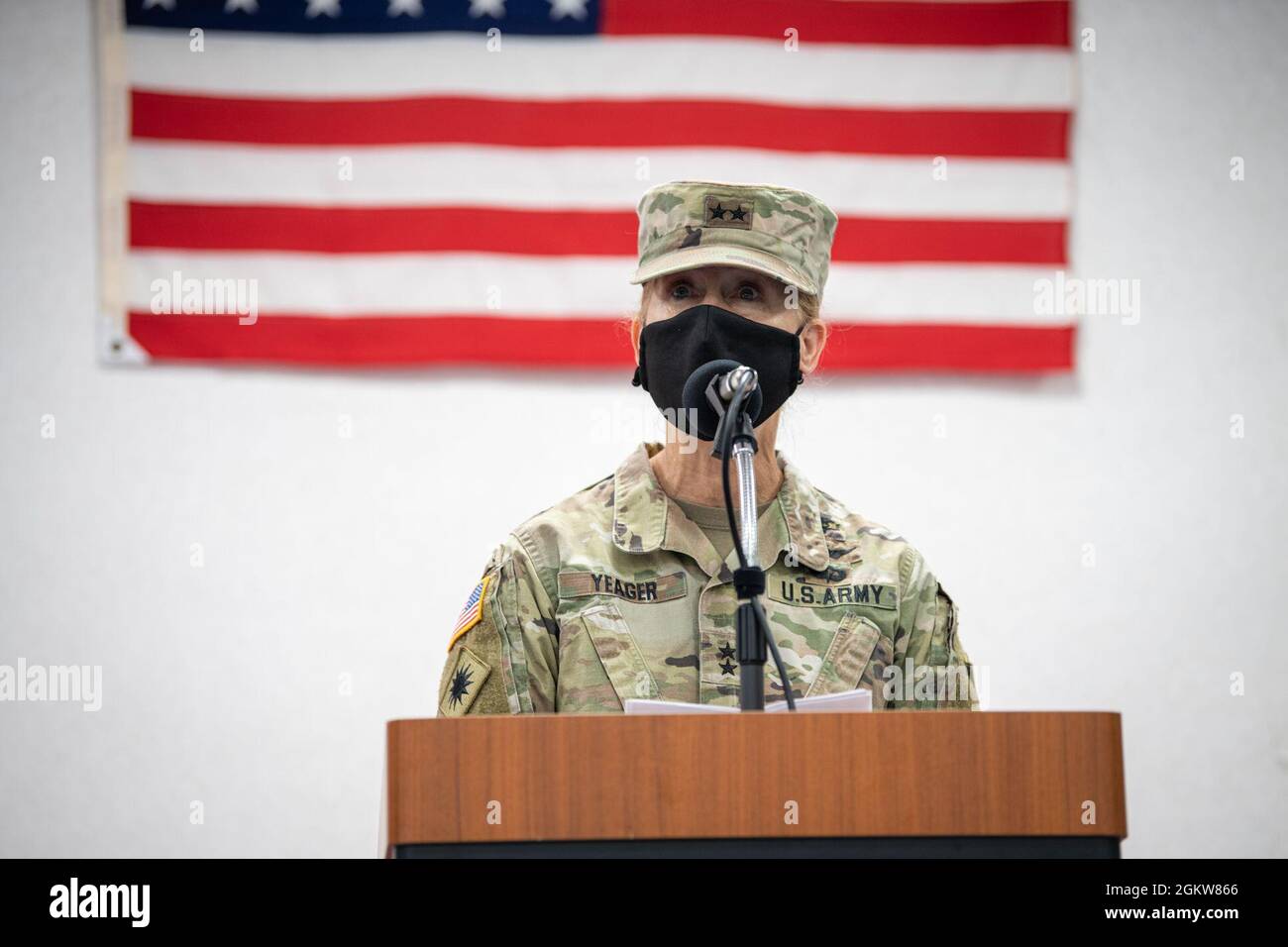U.S. Army Maj. Gen. Laura Yeager, 40th Infantry Division Commander and ...