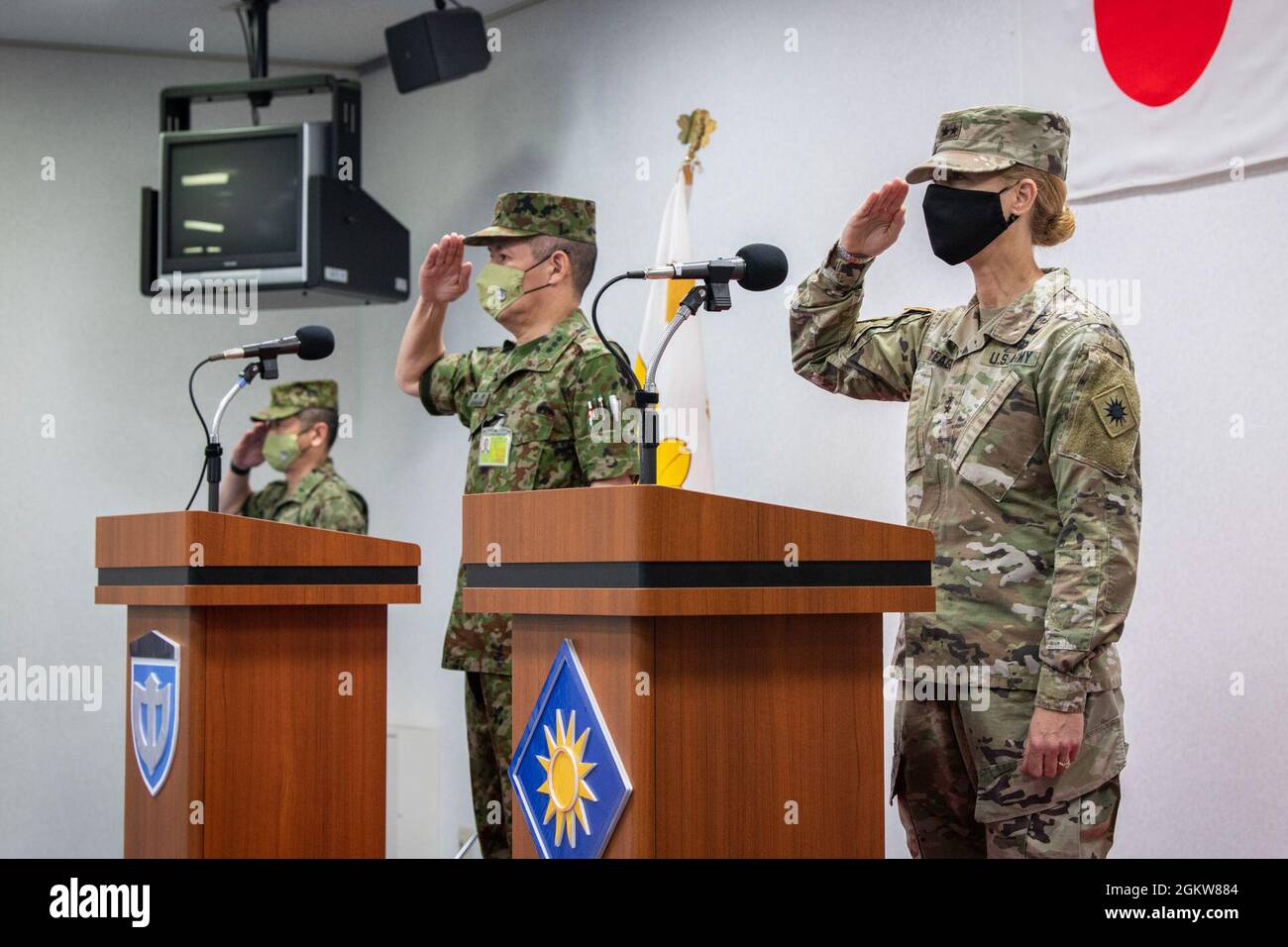 U.S. Army Maj. Gen. Laura Yeager, 40th Infantry Division Commander and ...