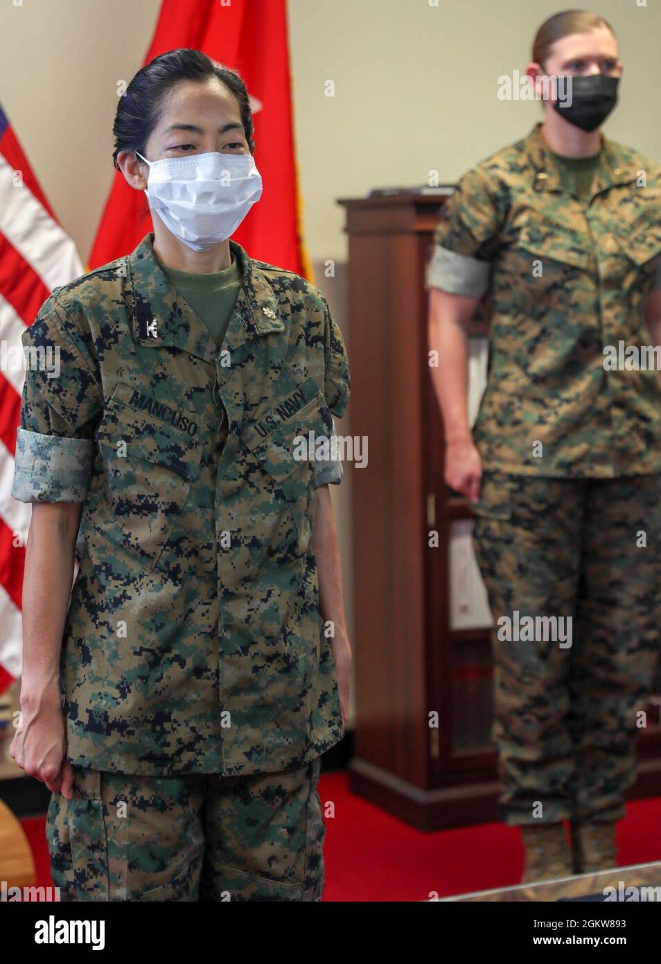 U.S. Navy Captain Wendy Mancuso, surgeon, 3rd Marine Expeditionary ...