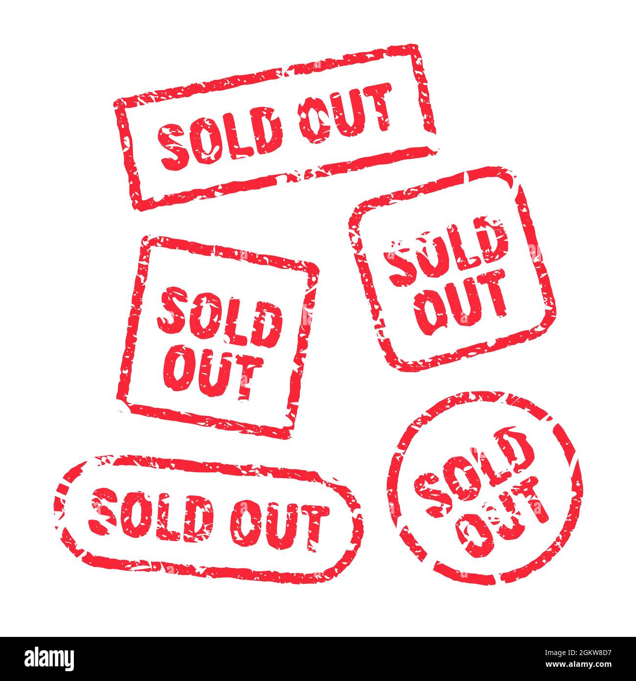 Soldout Stock Vector Images - Alamy