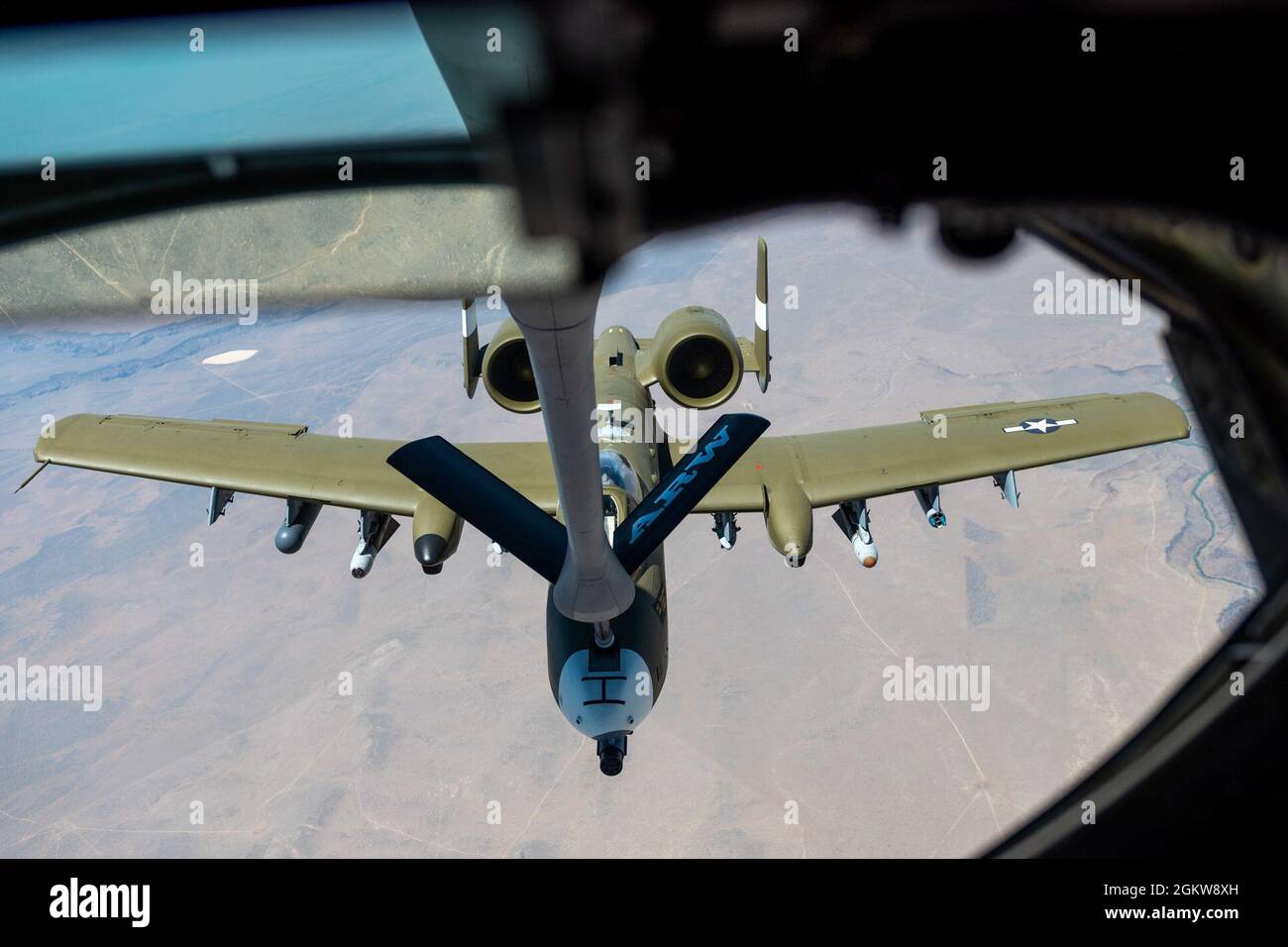 A KC-135 Stratotanker from the 507th Air Refueling Wing, Tinker Air ...