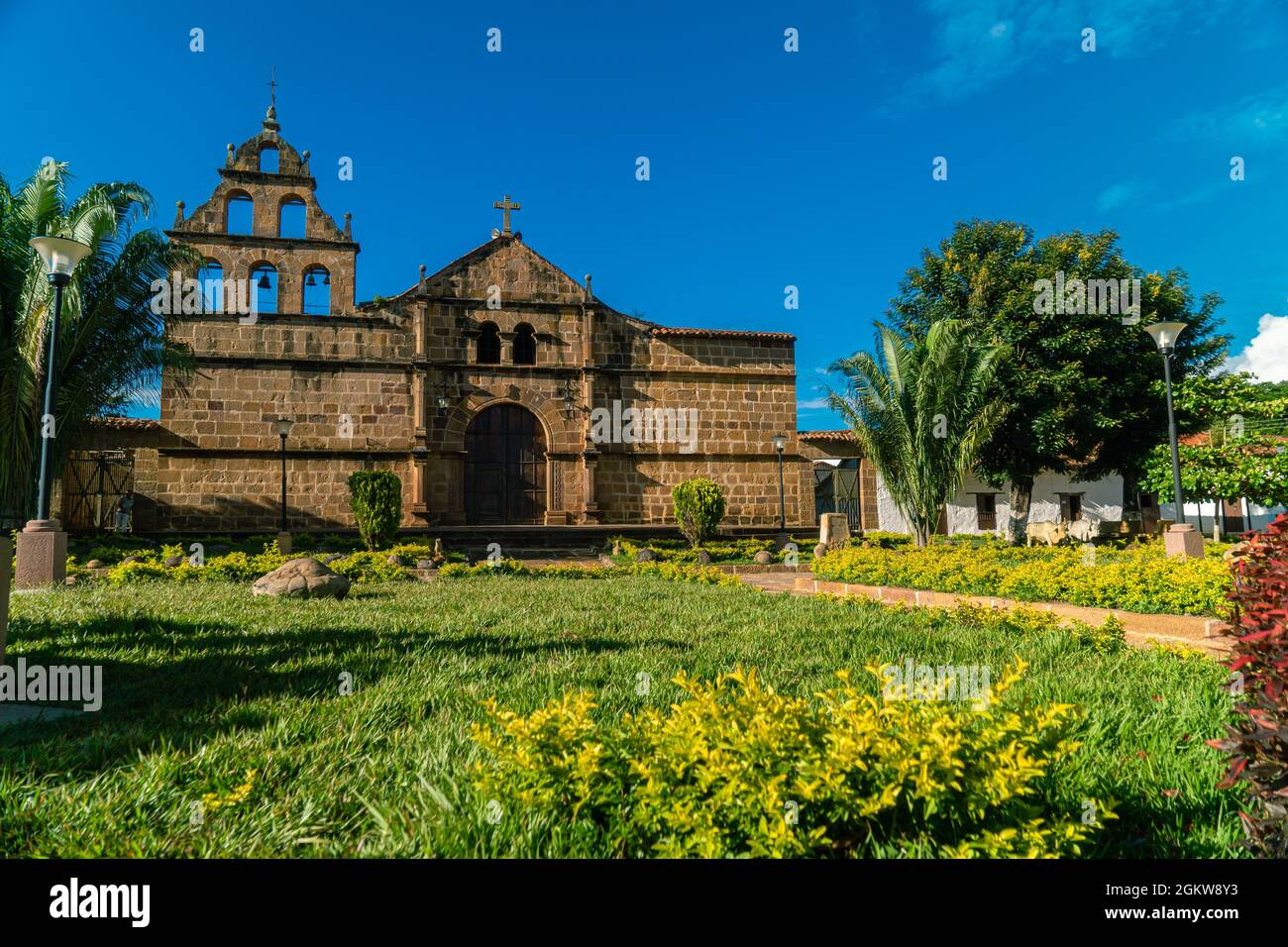 Old historical ancient hiking road way "El Camino Real" in Guane ...