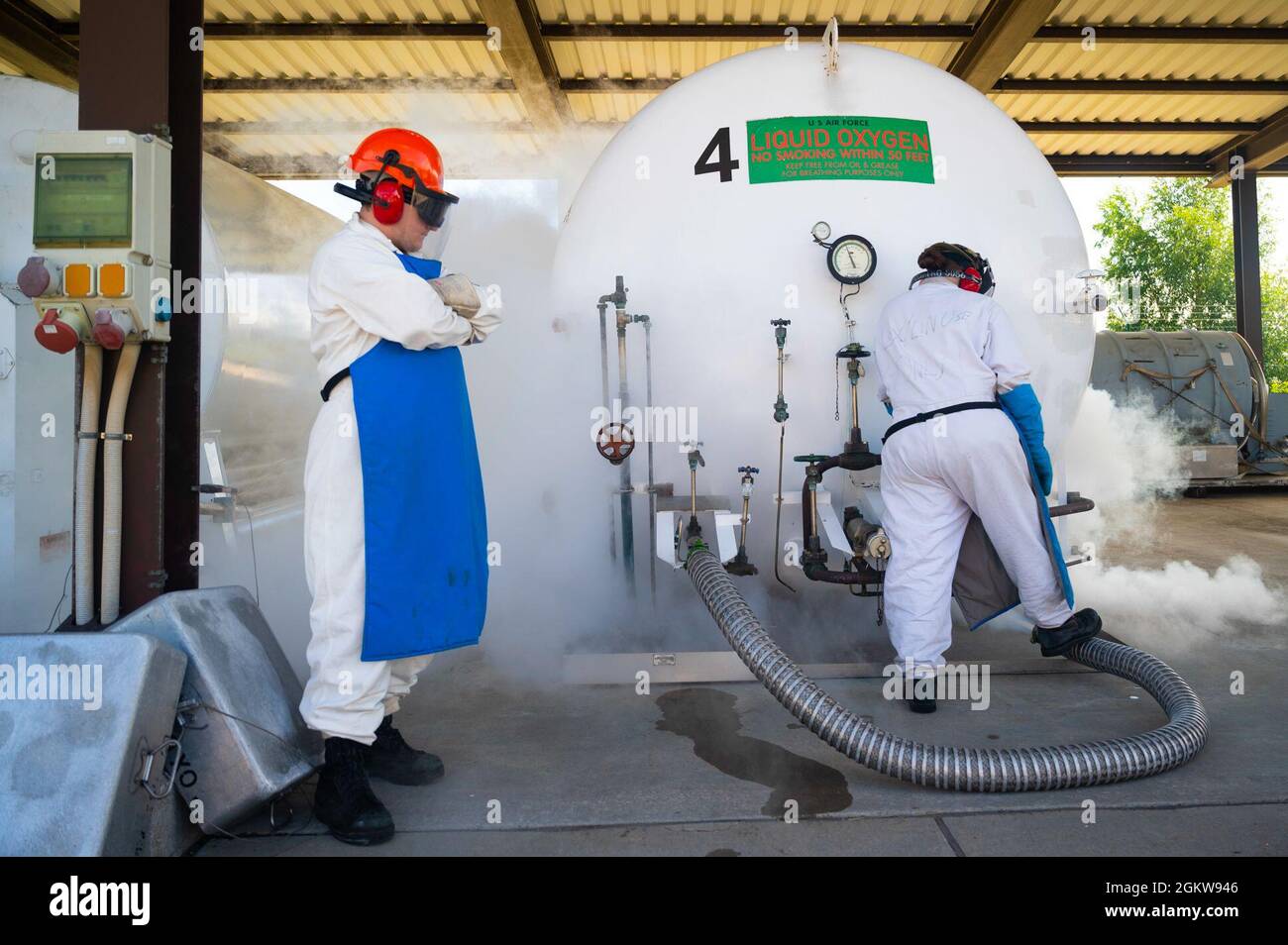 U.S. Air Force Senior Airman Aaron Irving, 86th Logistics Readiness ...