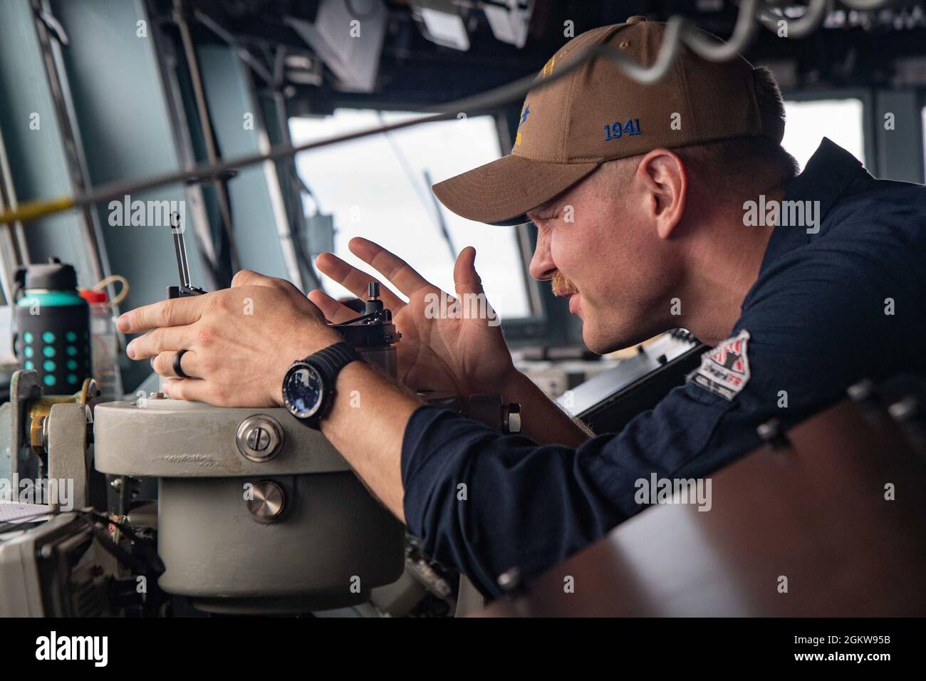 210707-N-LH67-1038 SOUTH CHINA SEA (July 7, 2021) Lt. j.g. Shane ...