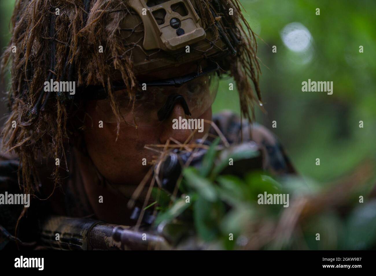 U.S. Marine Corps Lance Cpl. Tyler McKinney, a native of Valdese, N.C ...