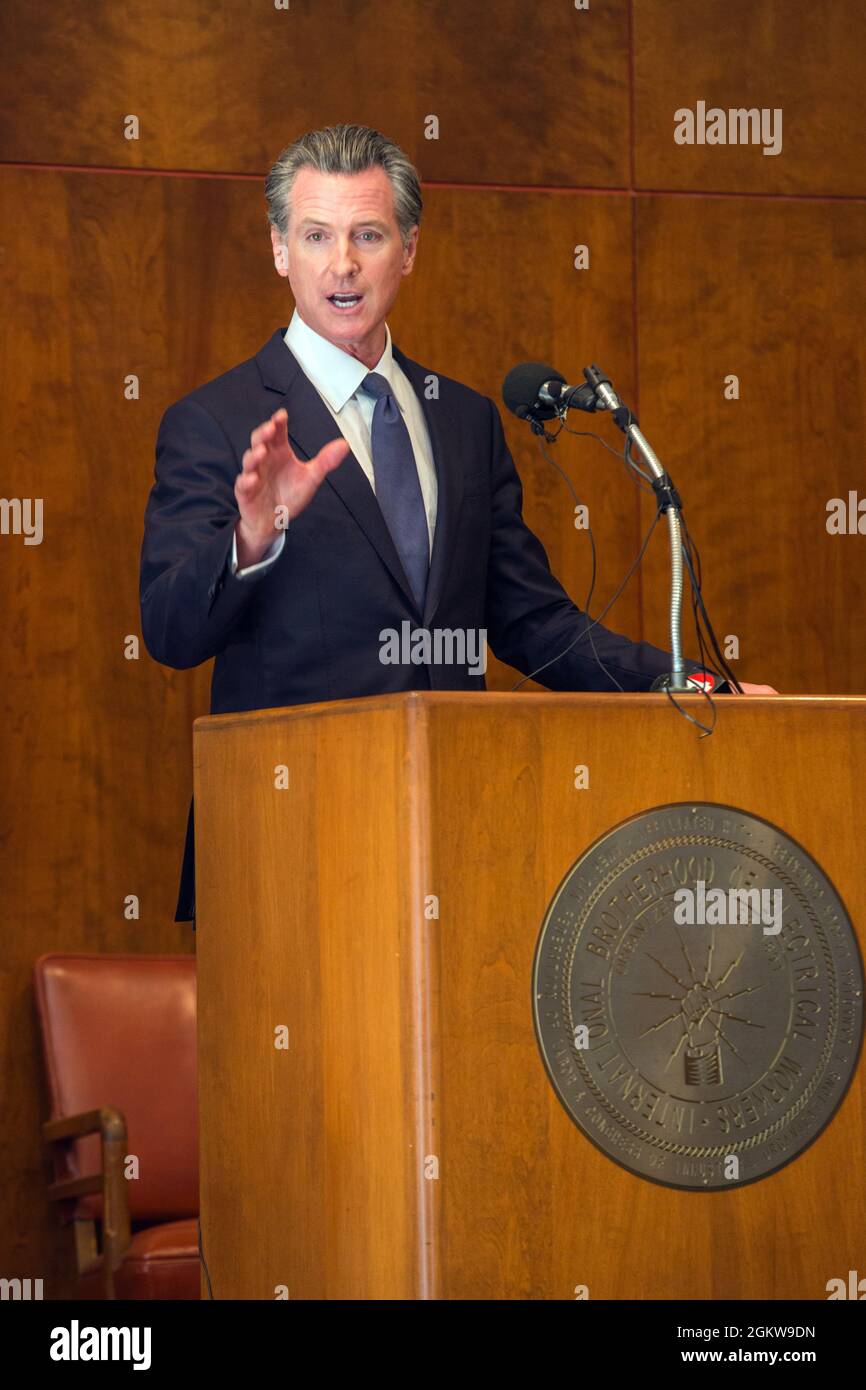 Gavin newsom hi-res stock photography and images - Alamy
