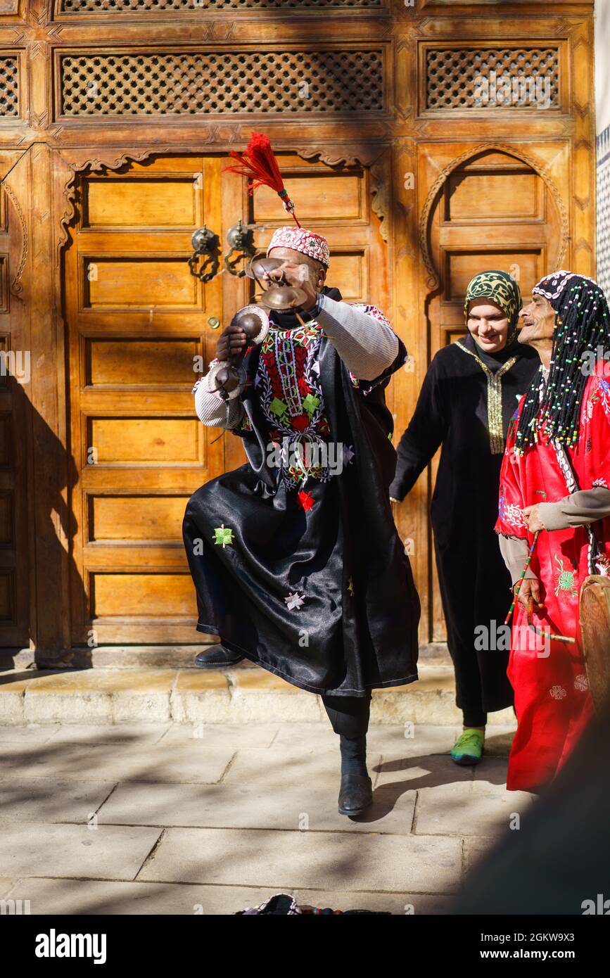 Traditional dance, Fez, Morocco, Africa Stock Photo - Alamy