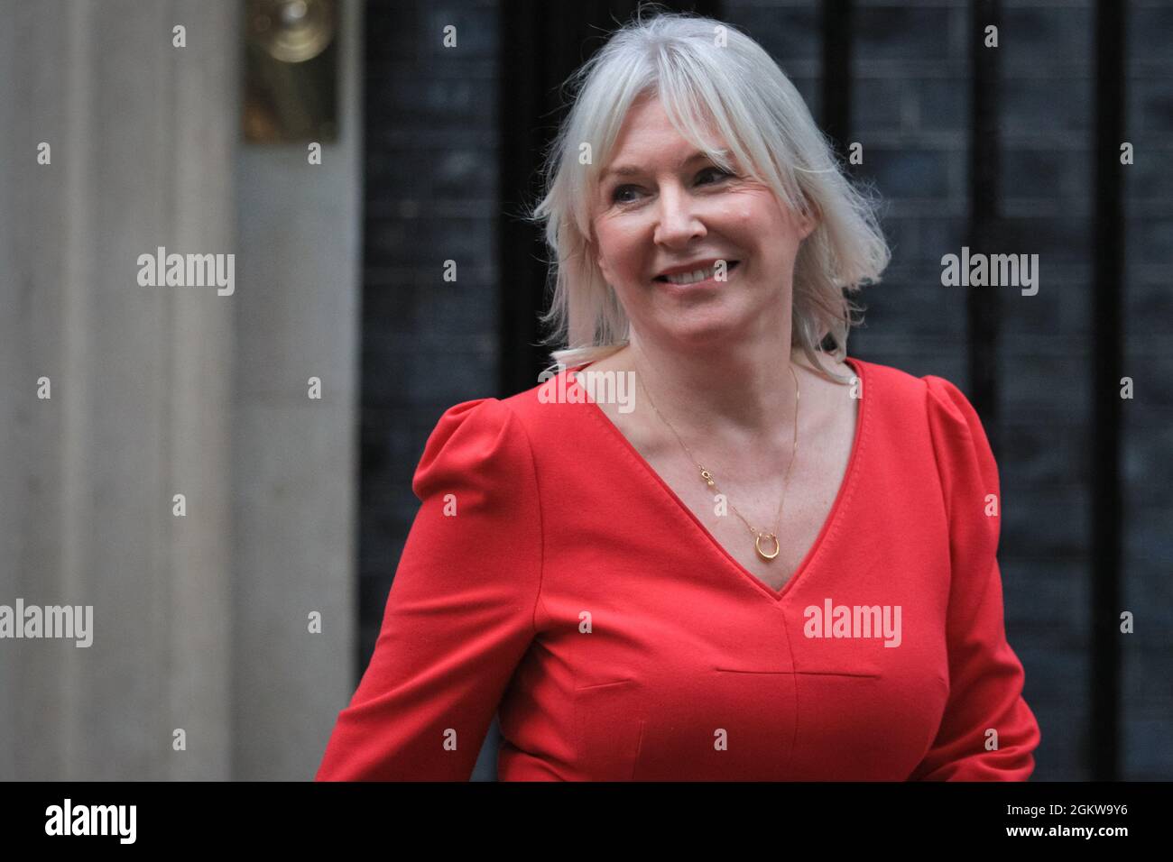 London, UK. 15th Sep, 2021. Nadine Dorries MP, new Secretary of Culture ...