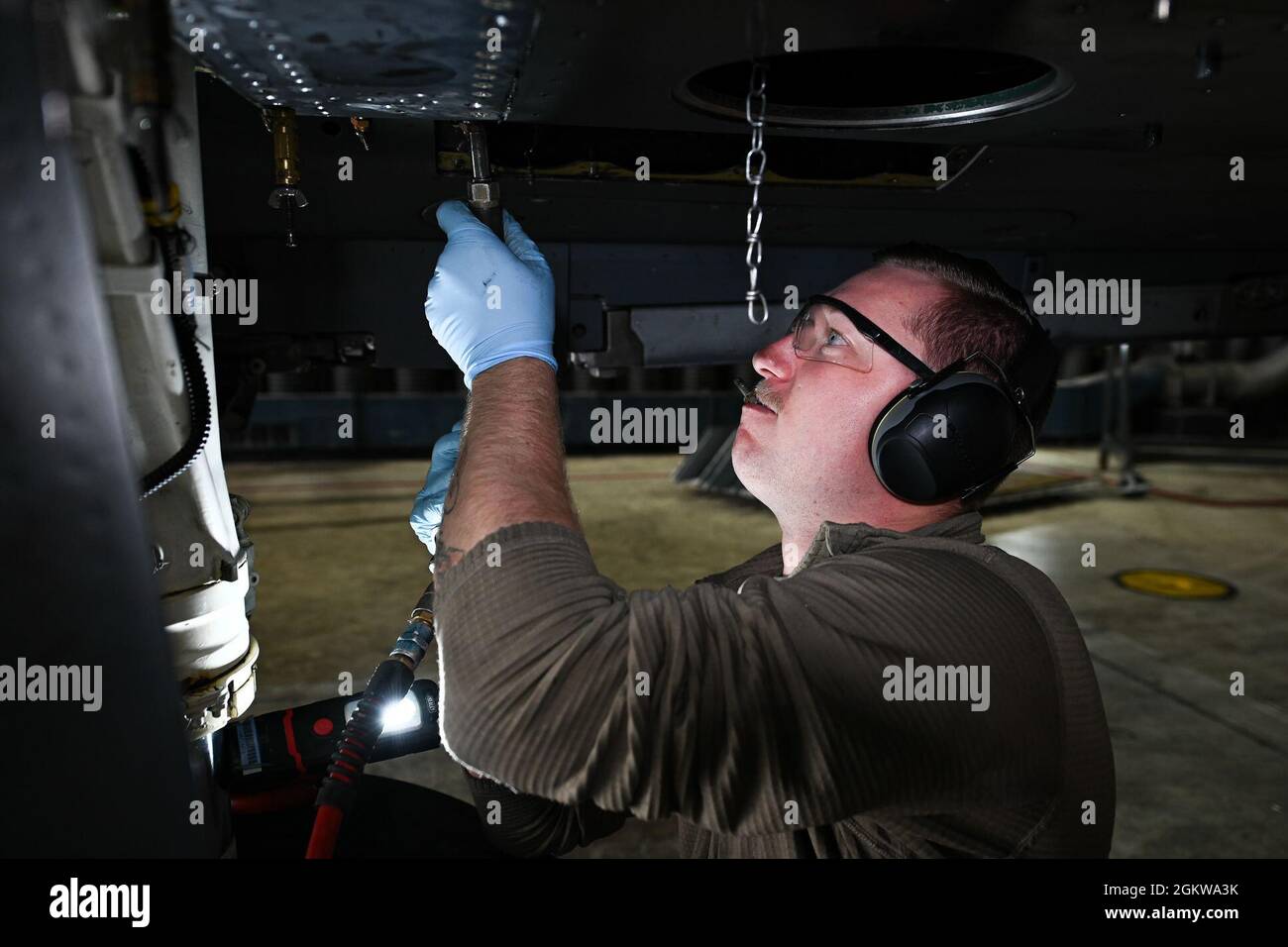 U.S. Air Force Staff Sgt. Mark McMonagle, 48th Equipment Maintenance ...
