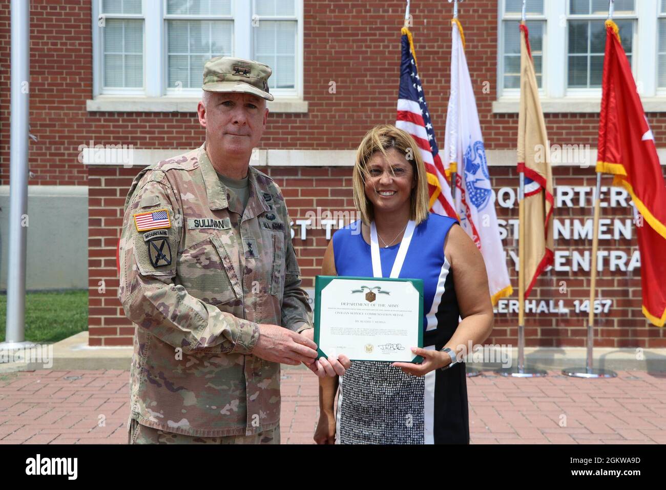 Beatriz Medina, executive administrative specialist, 1st Theater ...