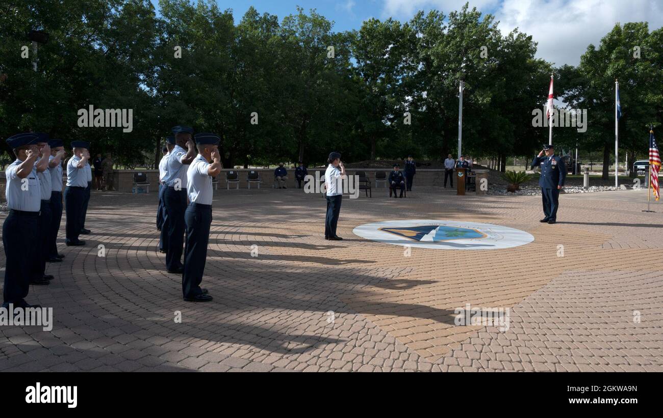 U.S. Air Force Col. Craig Prather, 47th Flying Training Wing commander ...