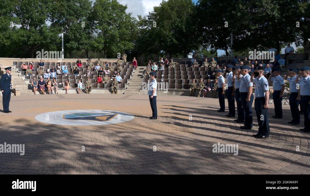U.S. Air Force Col. Craig Prather, 47th Flying Training Wing commander ...