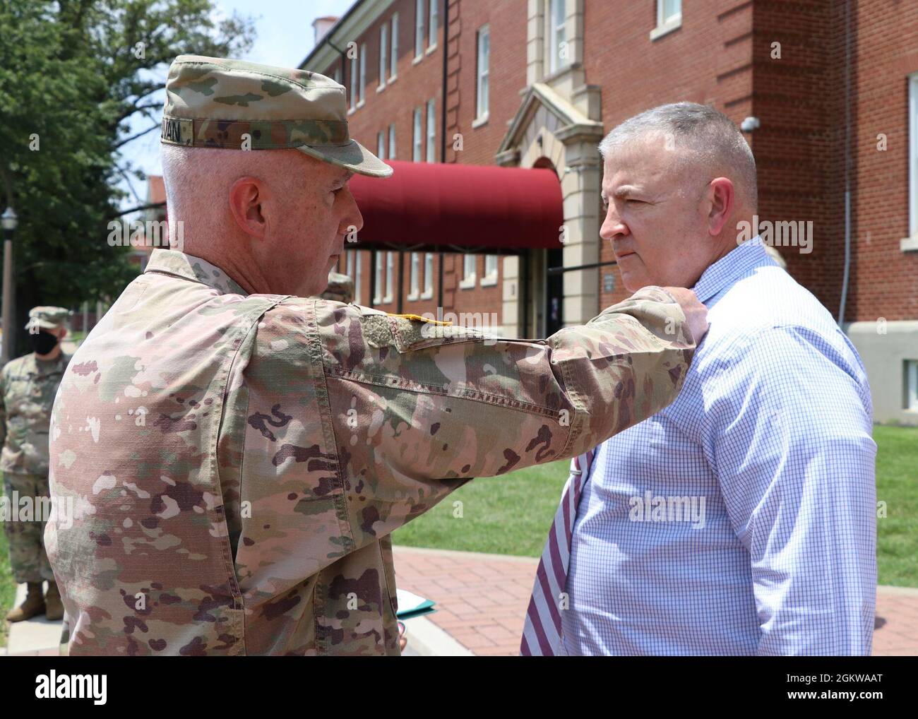 Richard Parker, director of operations, 1st Theater Sustainment Command ...