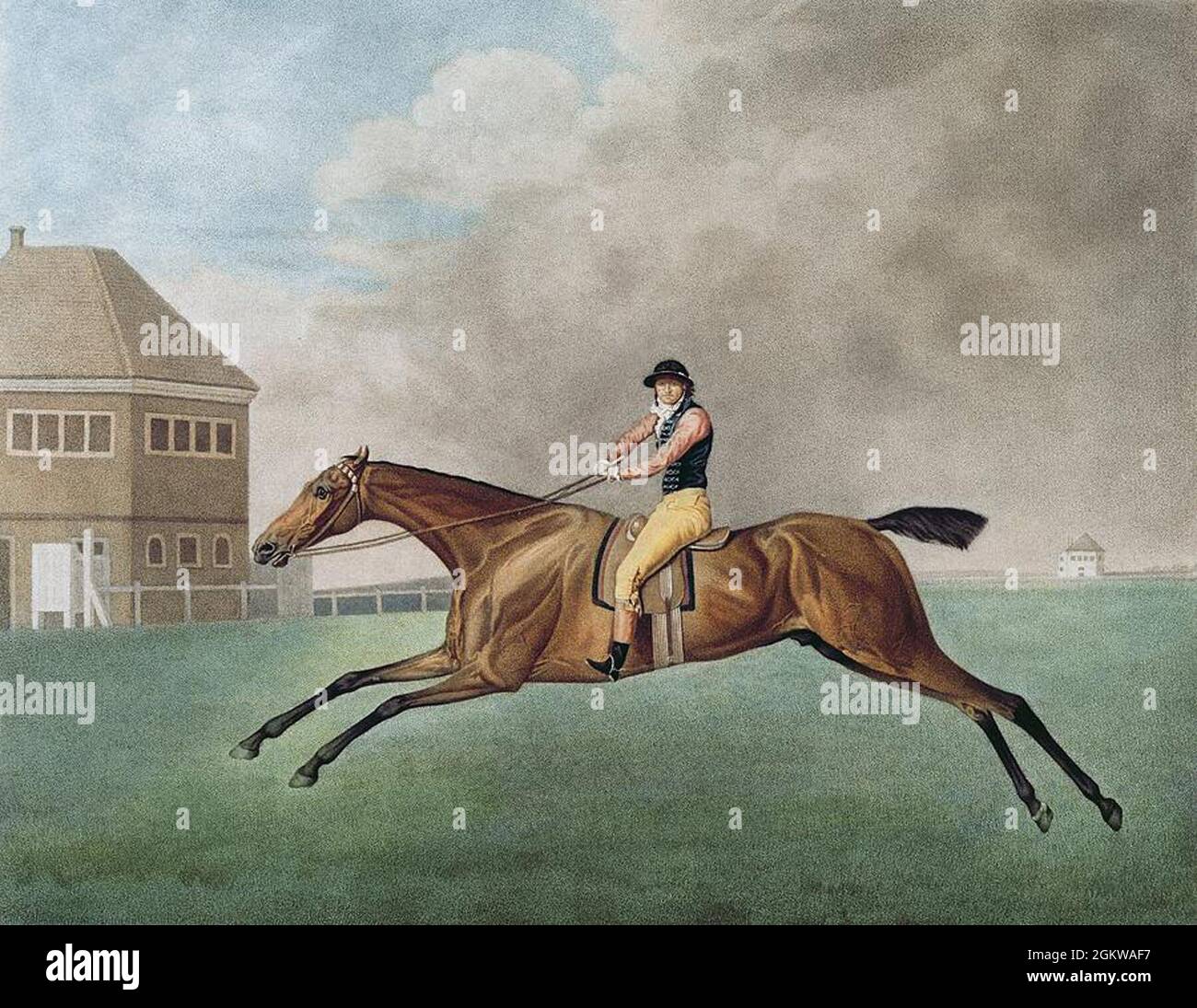 Vintage George Stubbs horse painting art Stock Photo - Alamy