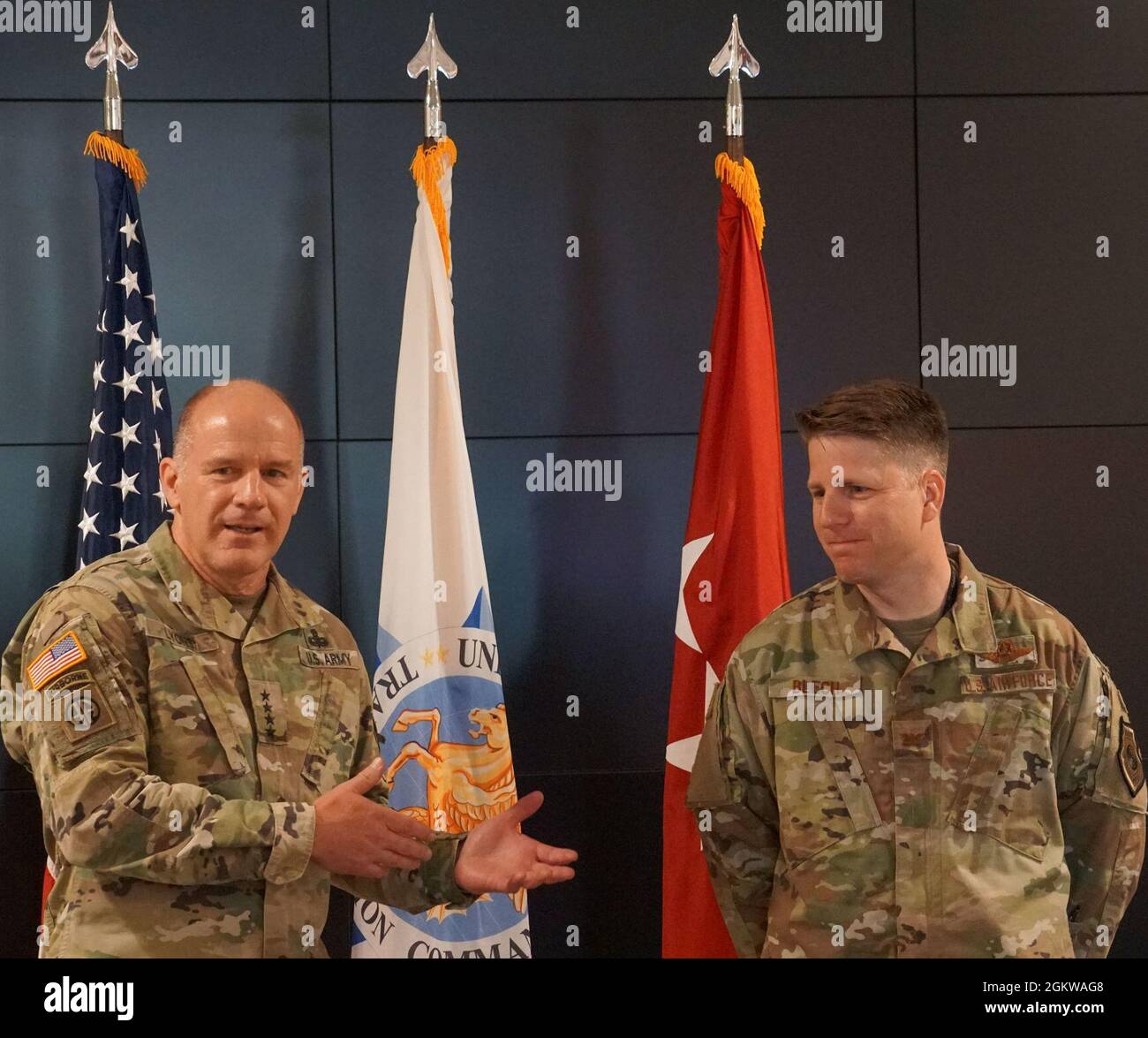 U.S. Army Gen. Stephen R. Lyons, commander, U.S. Transportation Command ...