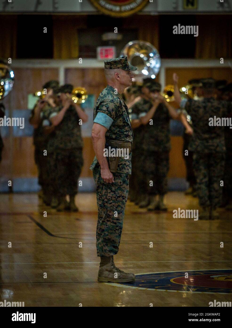 U.S. Marine Corps Col. James Fullwood, Chief of Staff, II Marine ...