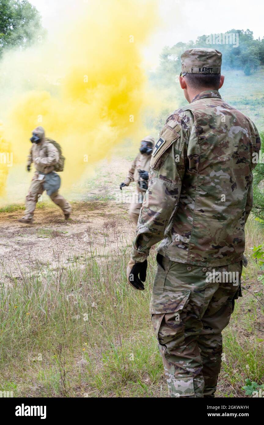 Staff Sgt. Jake Karst, an observer coach/trainer for 1st Brigade ...