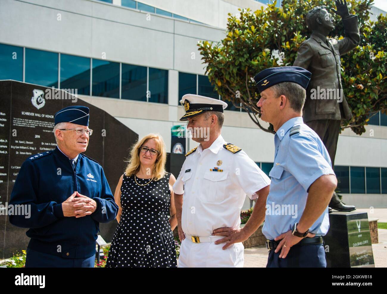 U.S. Air Force Lt. Gen. John F. Thompson, Space and Missile Systems ...