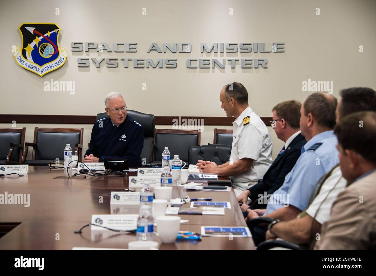Lt gen john f thompson hi-res stock photography and images - Alamy