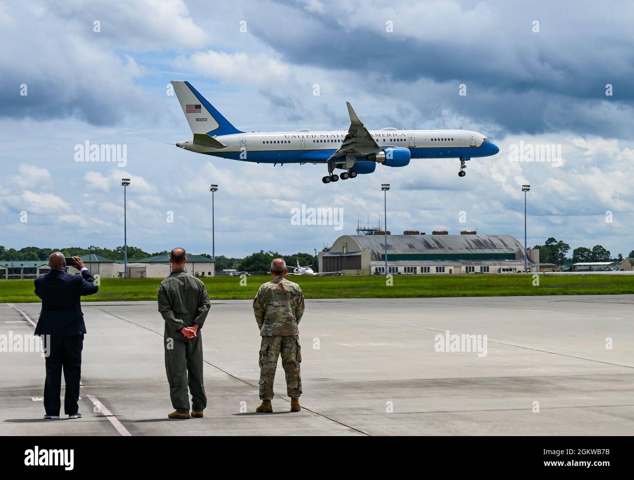 U.S. Air Force Col. Christopher Dunlap, commander of the 165th Airlift ...