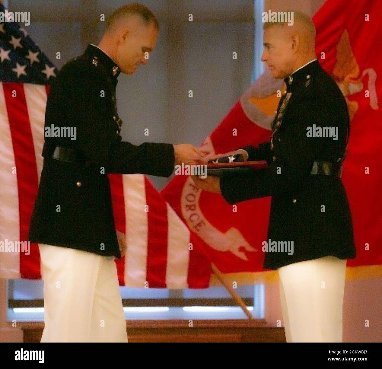 U.S. Marine Corps Gen. Gary Thomas, Assistant Commandant of the Marine ...