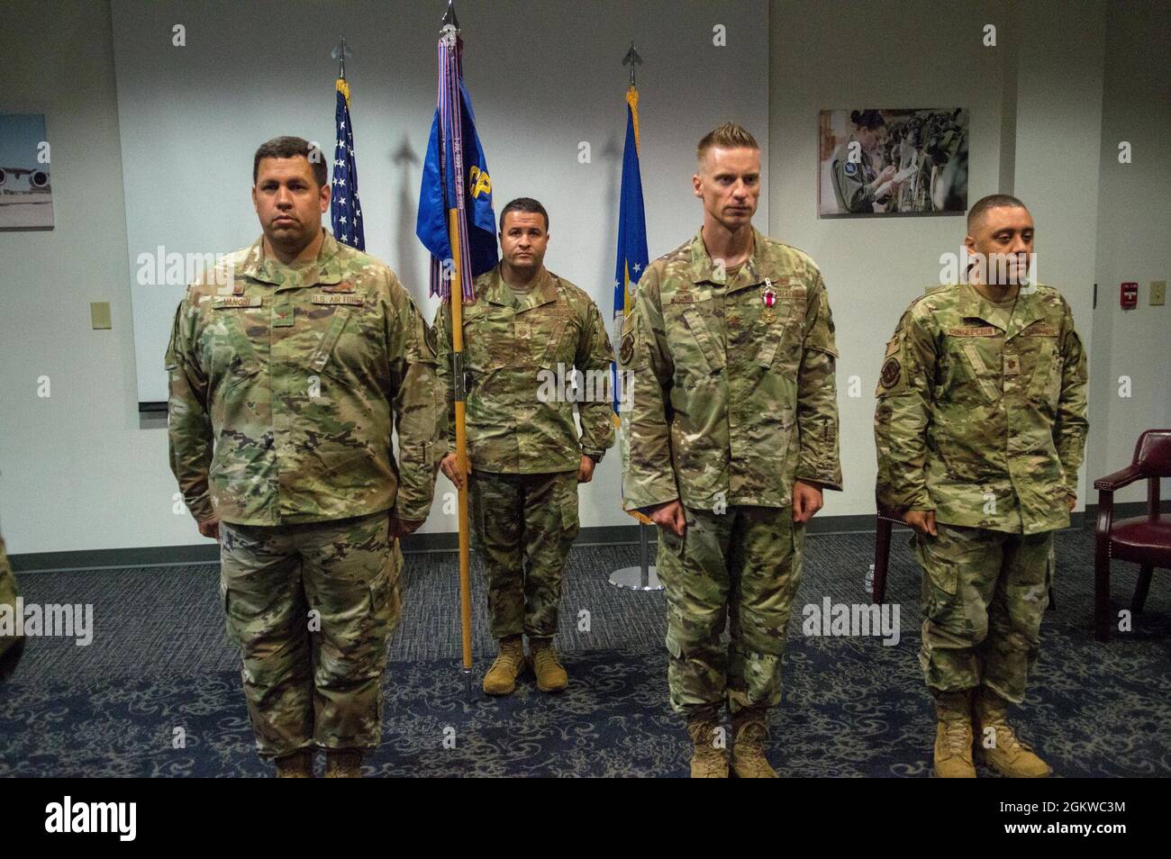 U.S. Air Force Col. Joseph Vanoni, 43rd Air Mobility Operations Group ...
