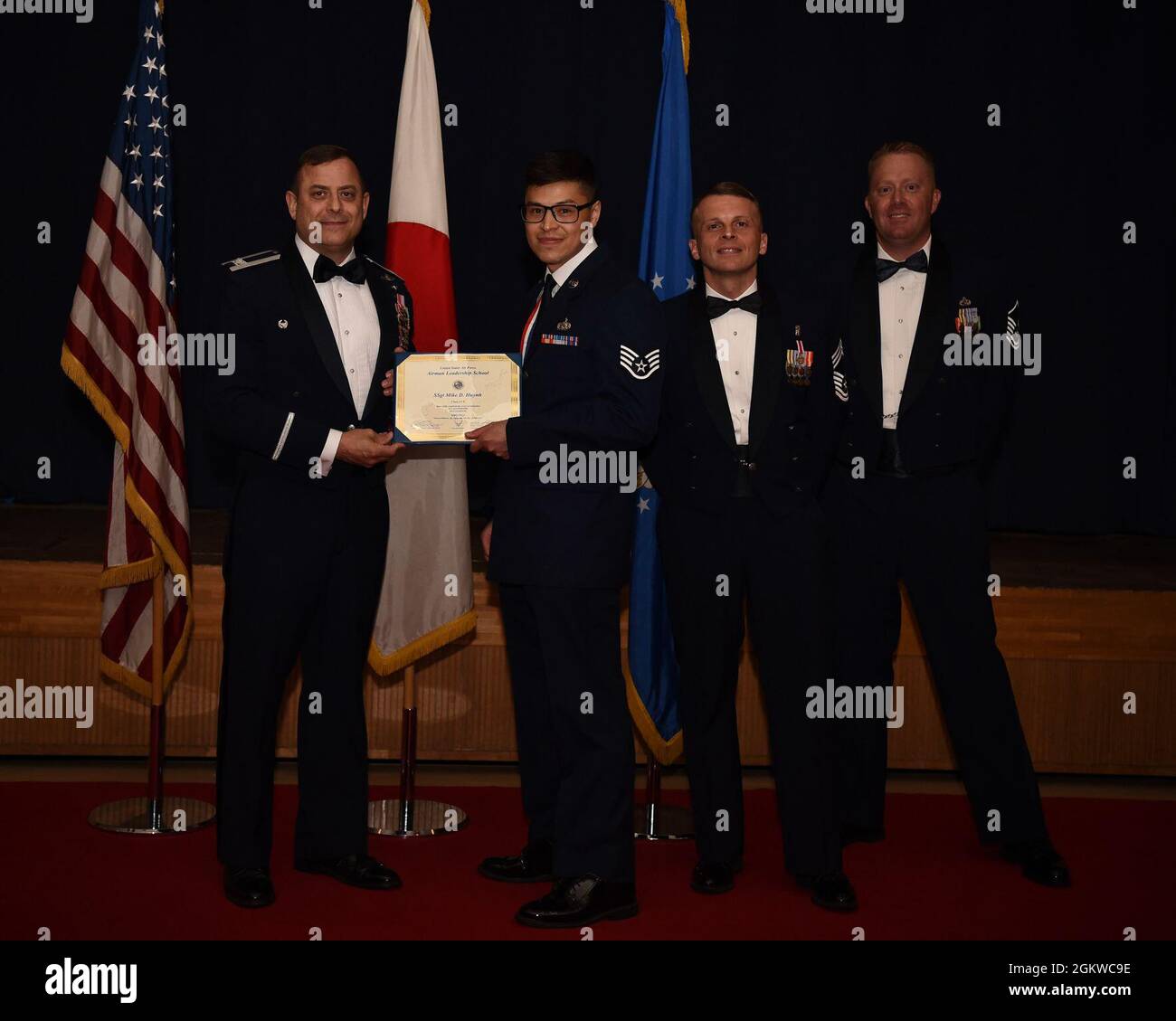 U.S. Air Force Staff Sgt. Mike Huynh, Airman Leadership School Class 21 ...