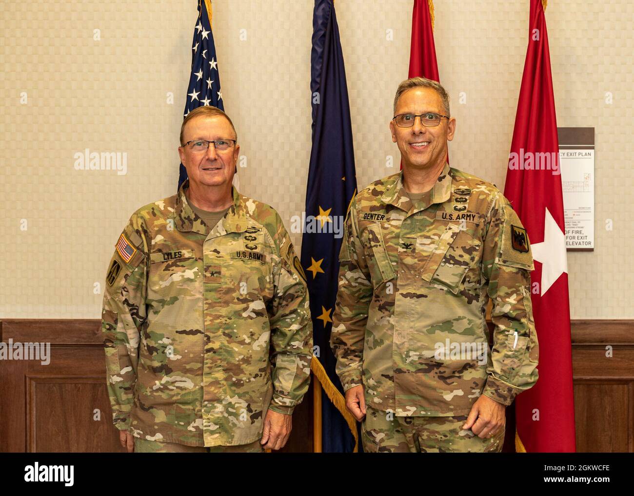 The Indiana National Guard Adjutant General, Brig. Gen. Dale Lyles ...