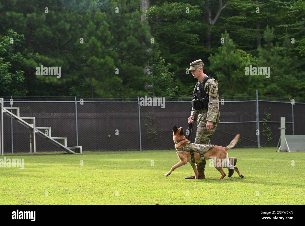 U.S. Army Specialist Taylor Blanton, 3rd Military Police Detachment ...