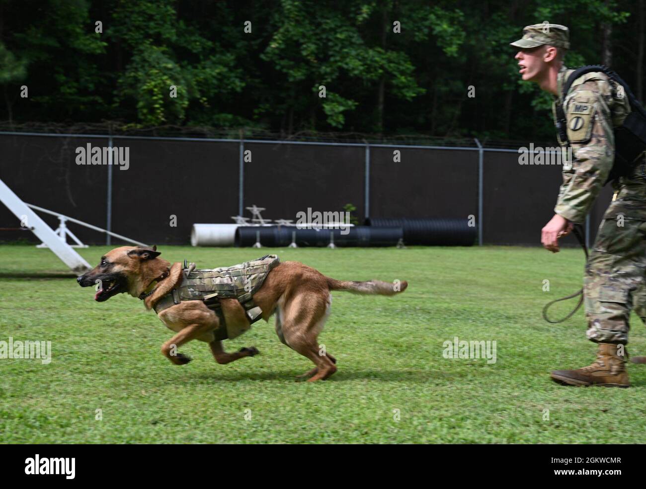 U.S. Army Specialist Taylor Blanton, 3rd Military Police Detachment ...